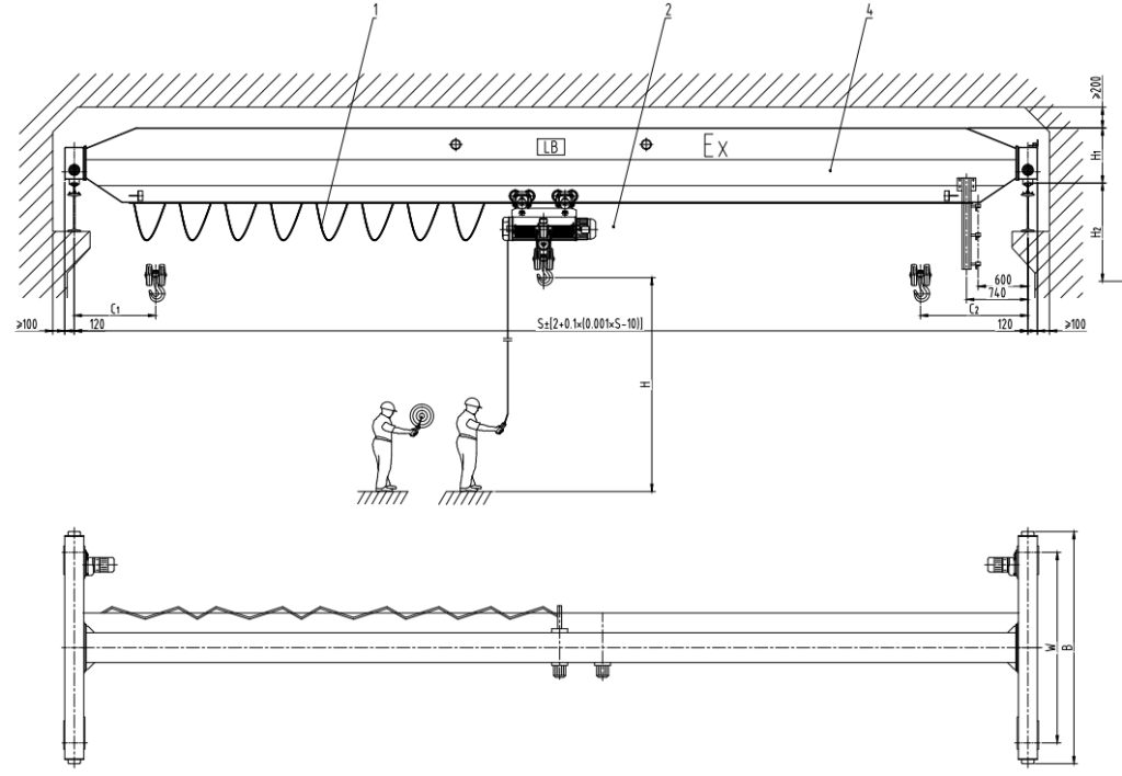 Explosion Proof Overhead Crane - Henan Kosta Machinery Equipment Co., Ltd